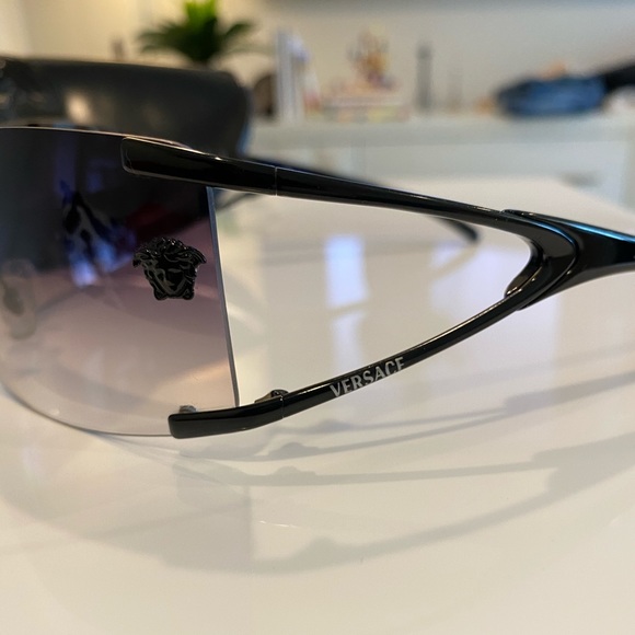 Versace | Accessories | Authentic Versace Visor Sunglasses | Poshmark